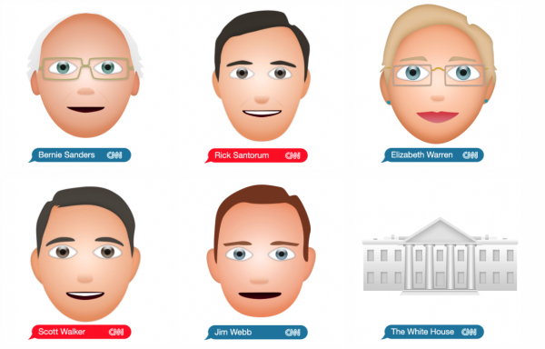 CNN Unveils 2016 Presidential Emojis – TKNN